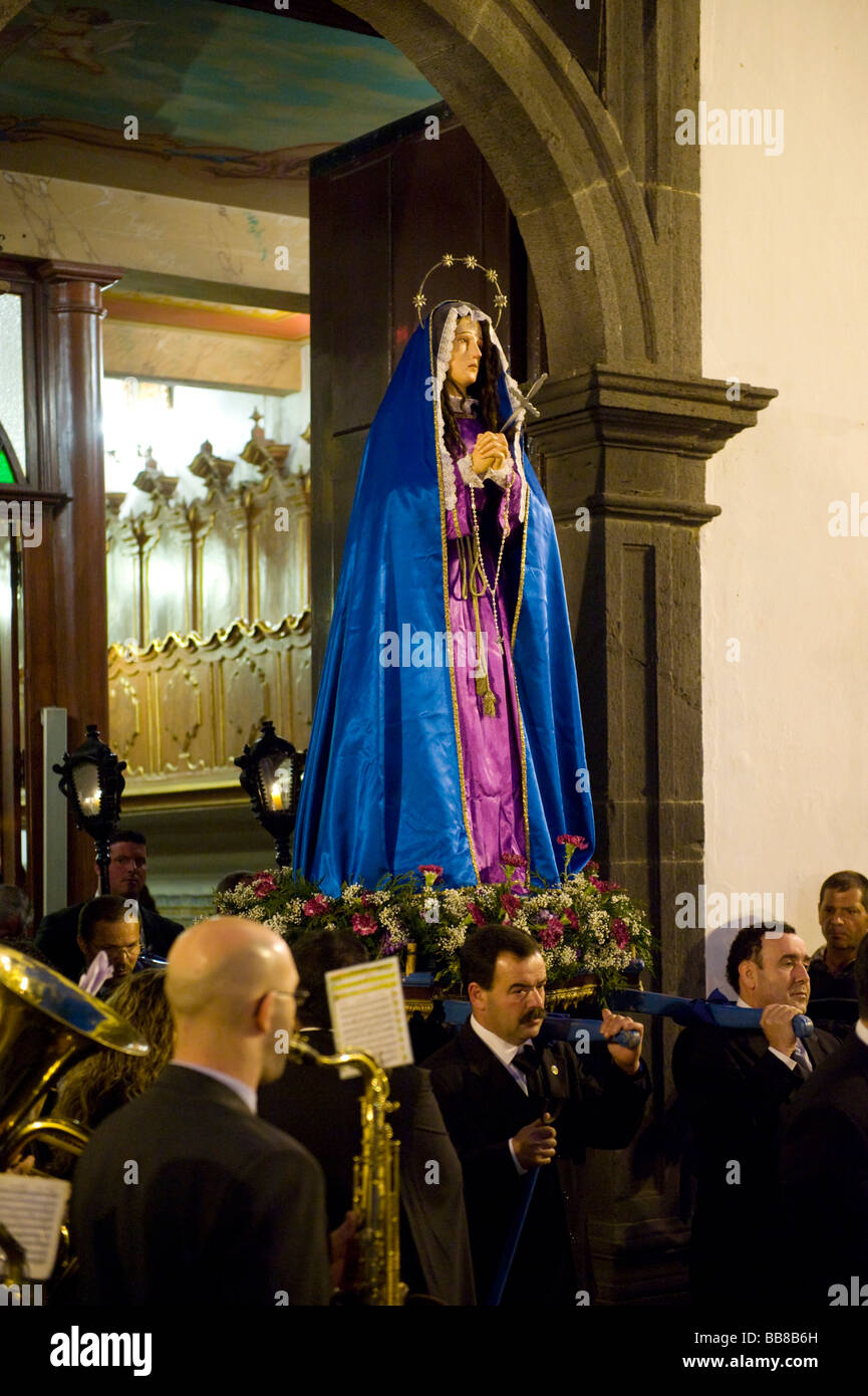 Good Friday procession, Camara de Lobos, Madeira, Portugal Stock Photo ...