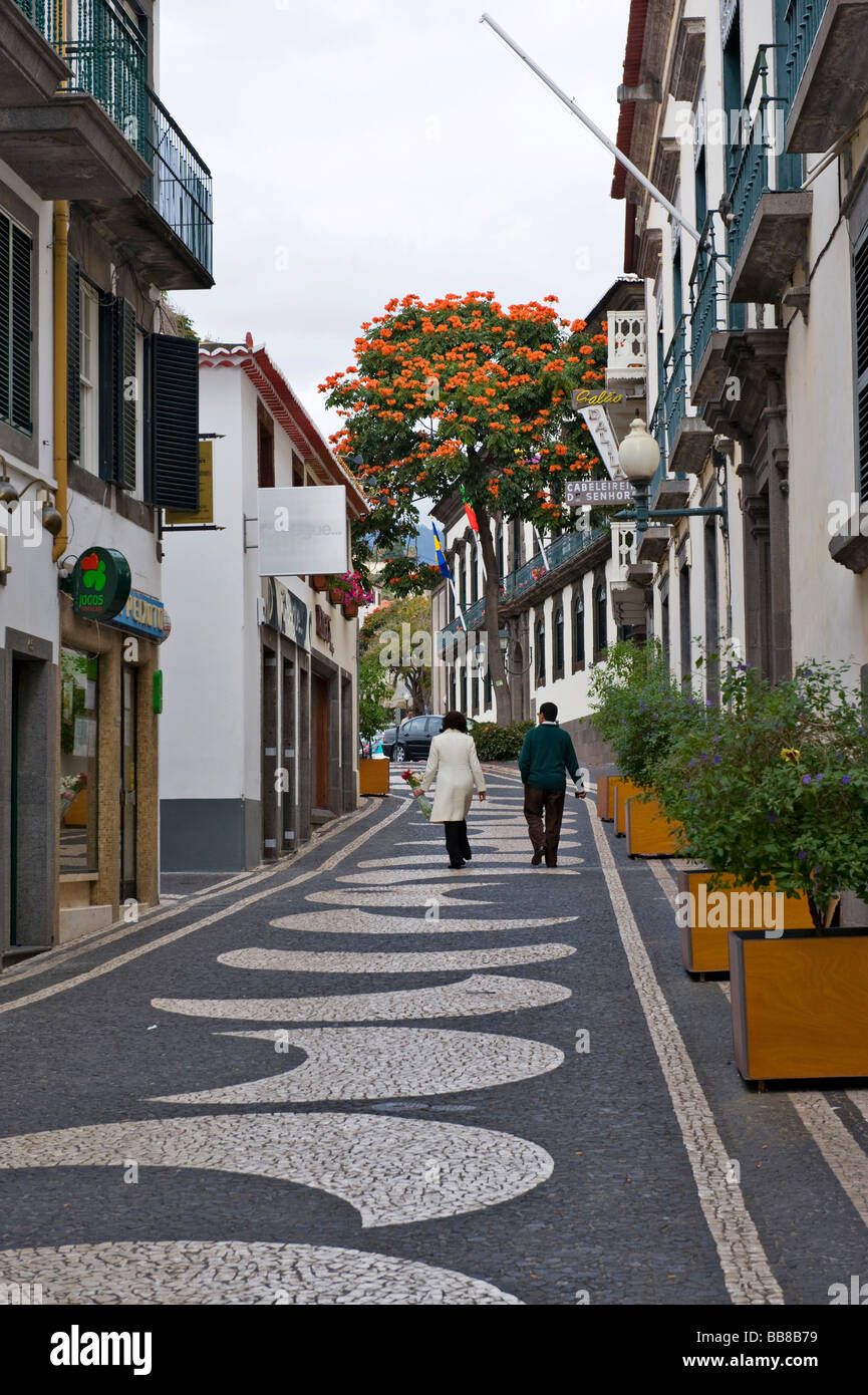 Portugal madeira funchal altstadt hi-res stock photography and images ...