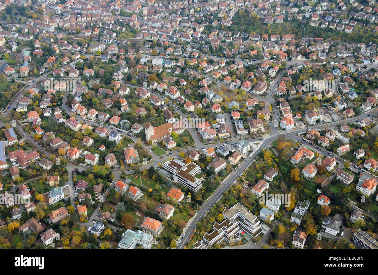 Aerial photo stuttgart germany hi-res stock photography and images - Alamy