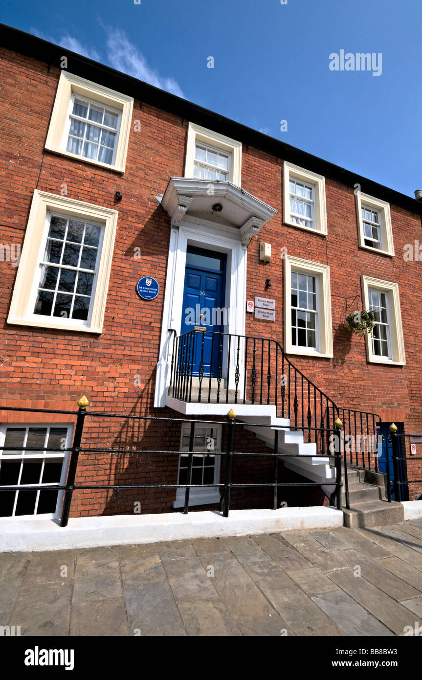 Christopher Wren house in Windsor town Berkshire England Stock Photo ...