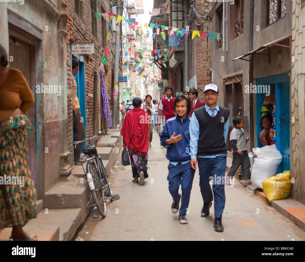 Nepal poverty nepal hi-res stock photography and images - Alamy