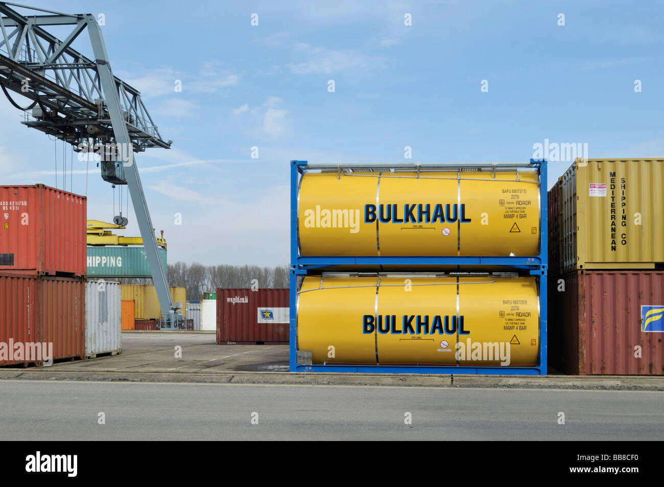 Phots Of Iso Tank Containers