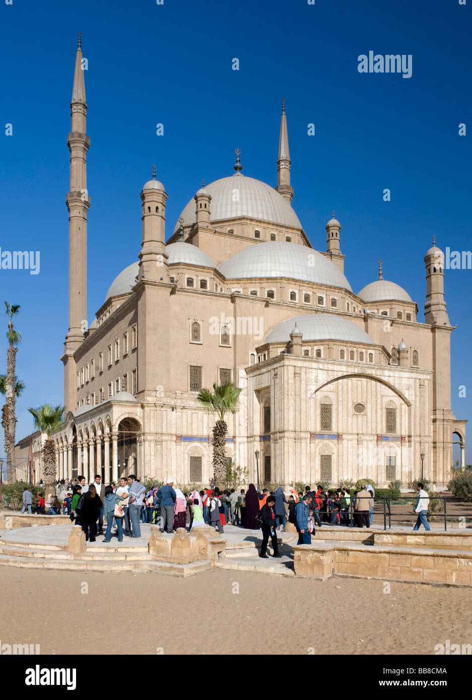 The Mosque of Muhammad Ali Pasha, Alabaster Mosque, Cairo, Egypt ...