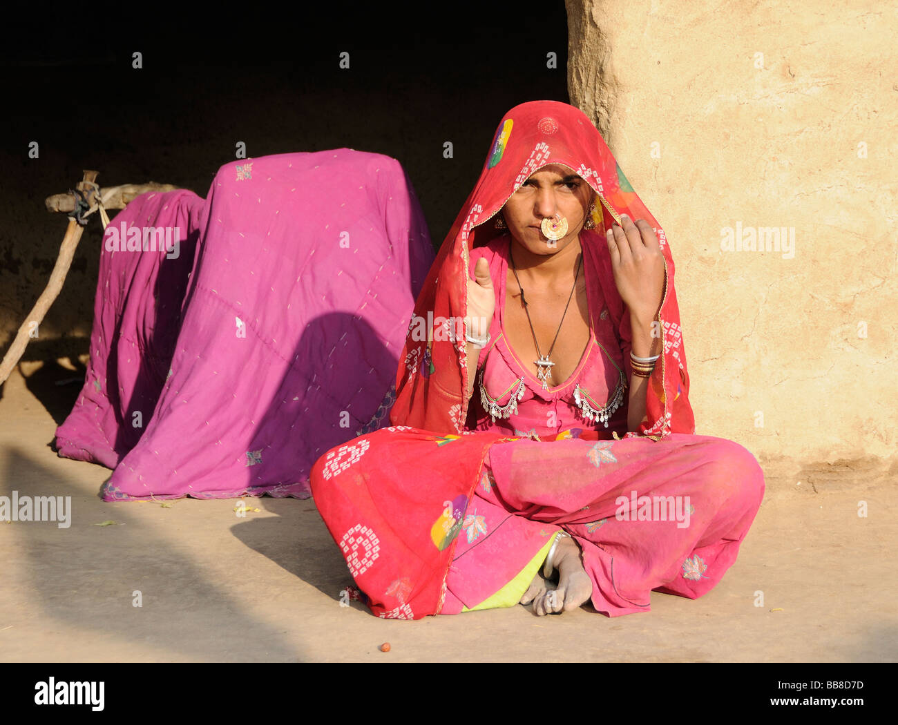 Bishnoi village hi-res stock photography and images - Alamy