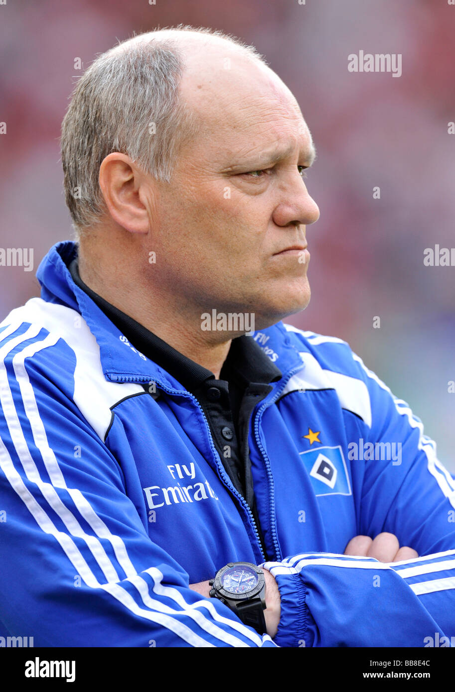 Martin Jol, coach, HSV, Hamburger SV Stock Photo - Alamy