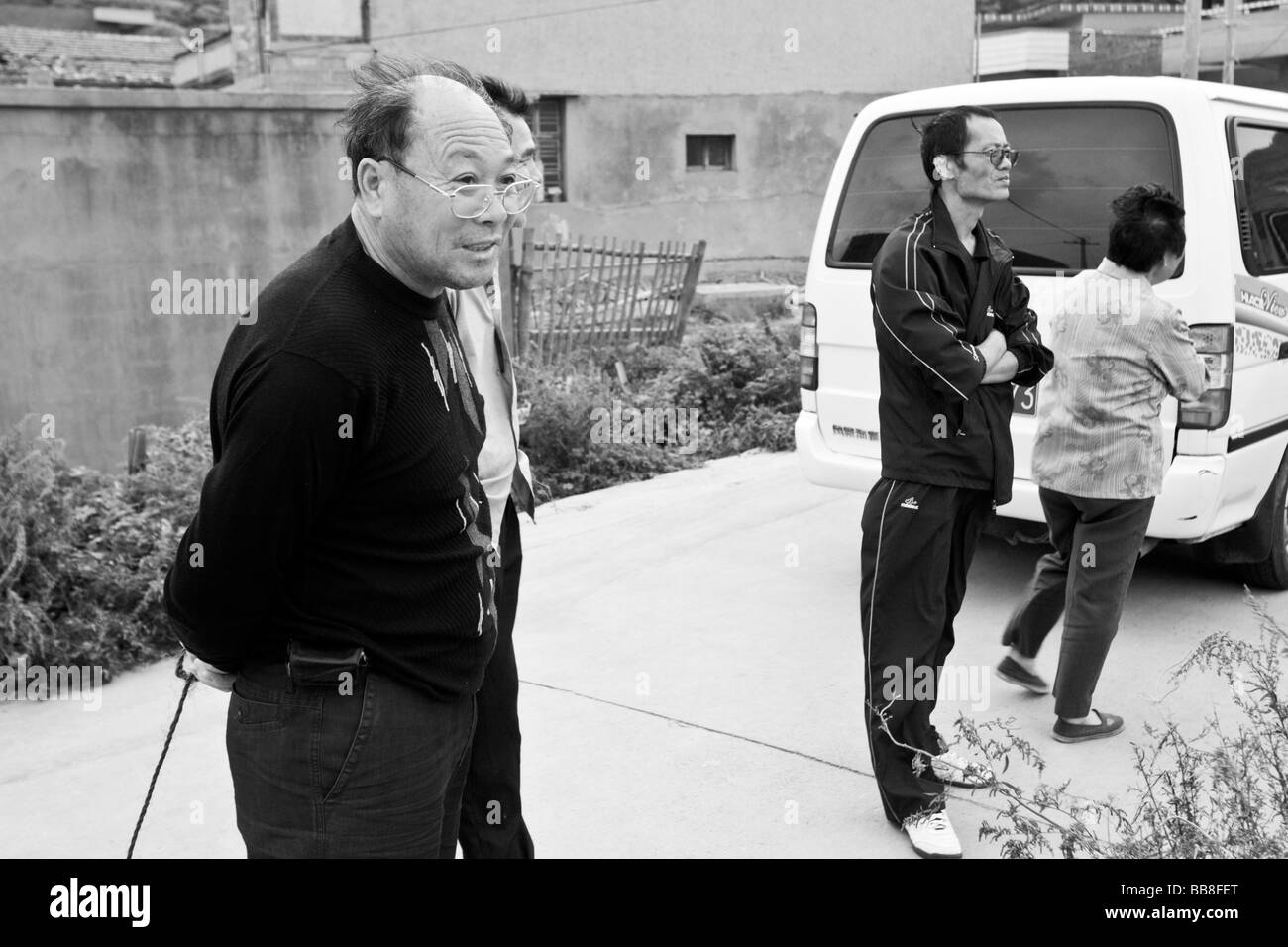 China village people not family Black and White Stock Photos & Images ...