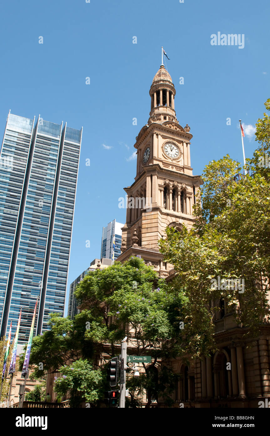 Sydney town hall historic hi-res stock photography and images - Alamy