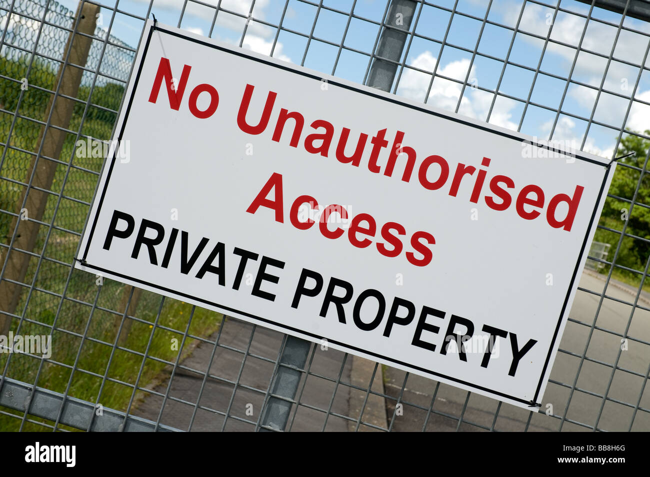 No unauthorised access hi-res stock photography and images - Alamy
