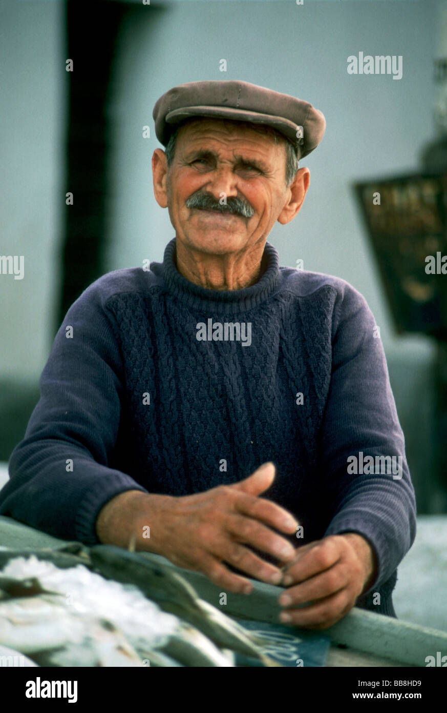 Portrait old greek man moustache hi-res stock photography and images ...