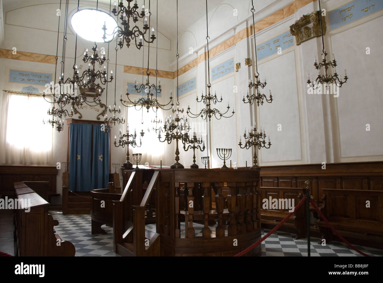 The Jewish Synagogue in Pitigliano Stock Photo - Alamy