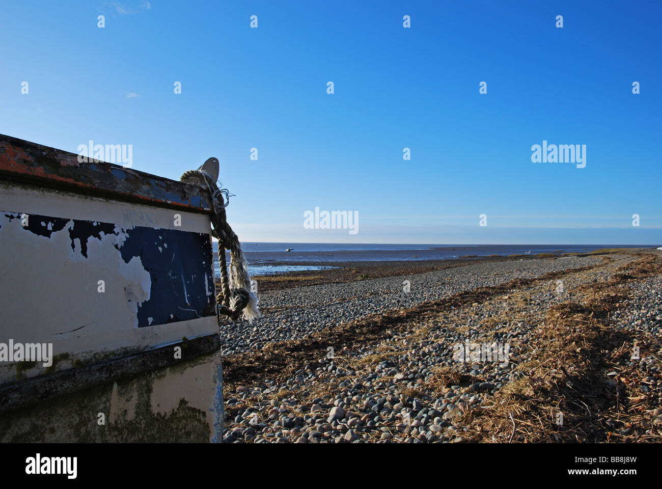 Boat on the Beach, Lytham St. Annes Stock Photo - Alamy