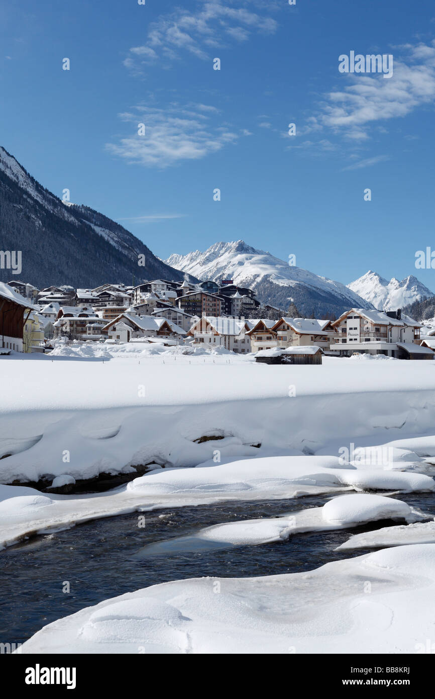 Ischgl with trisanna hi-res stock photography and images - Alamy