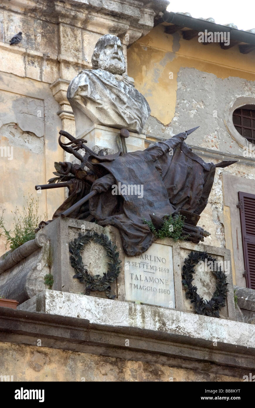 Bust Of Garibaldi Stock Photos & Bust Of Garibaldi Stock Images - Alamy