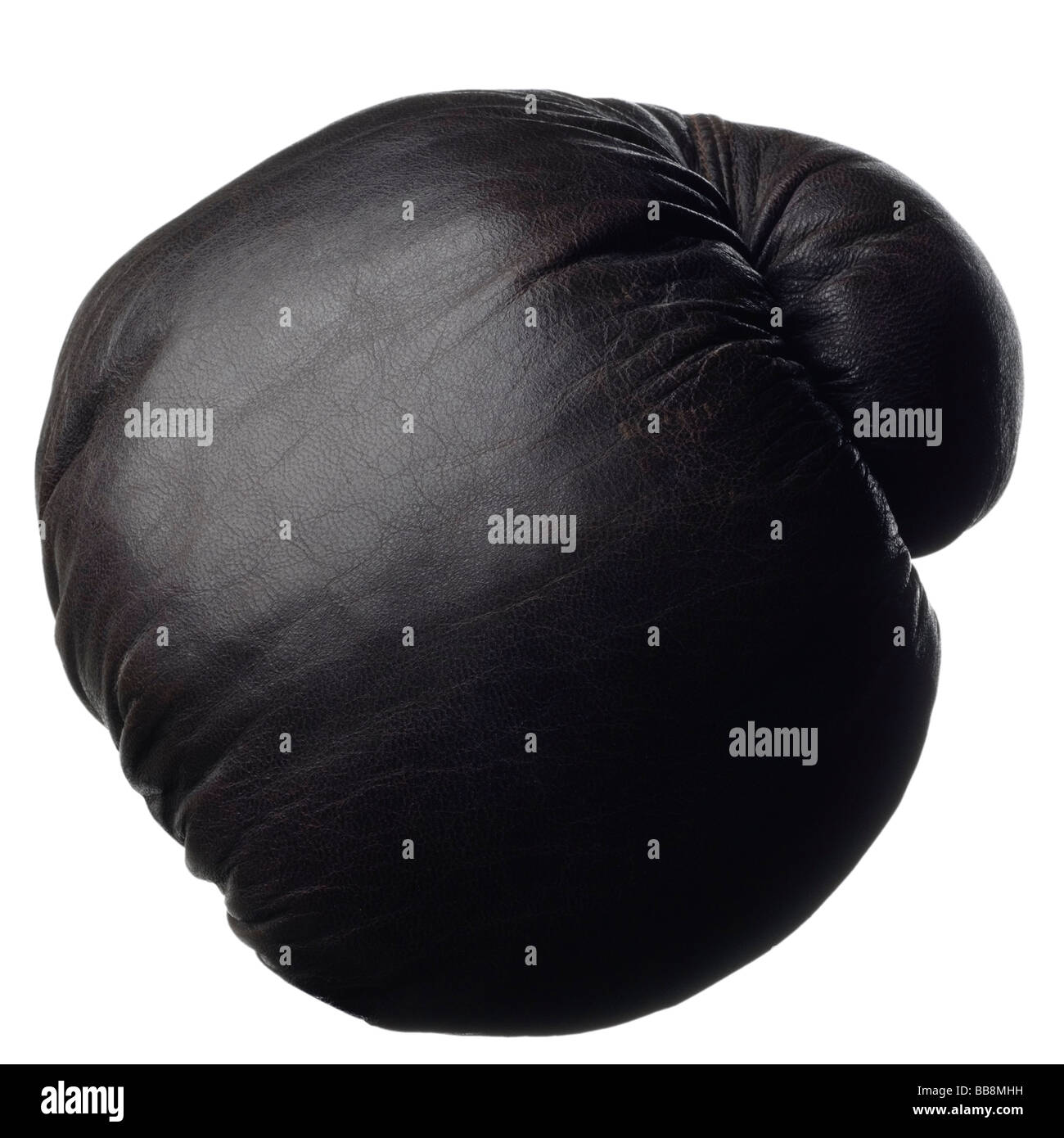 a boxing glove striking forward on white Stock Photo - Alamy