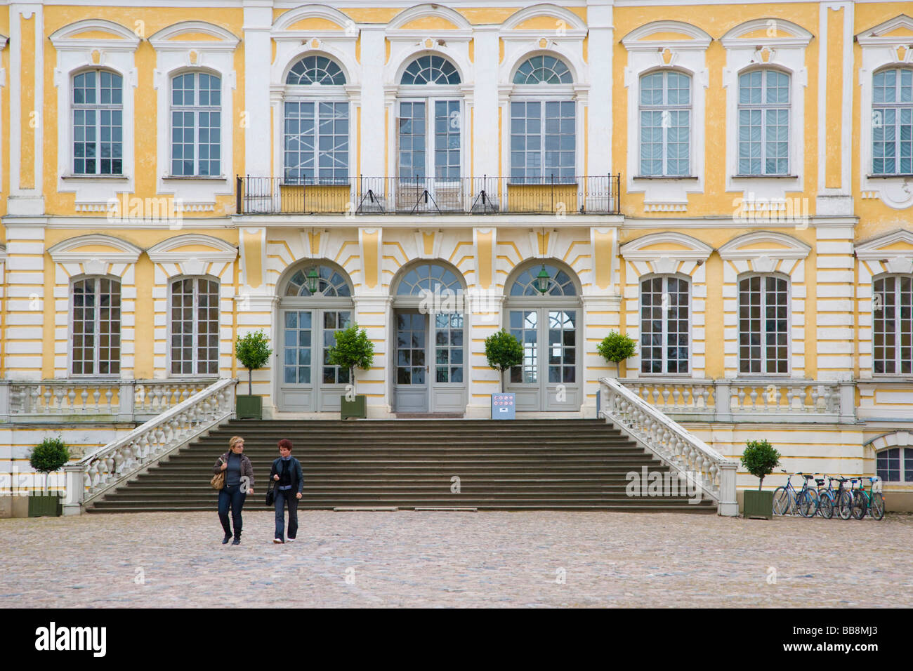 Rundales Pils, Rundale Palace Museum, Bauska, Latvia Stock Photo - Alamy