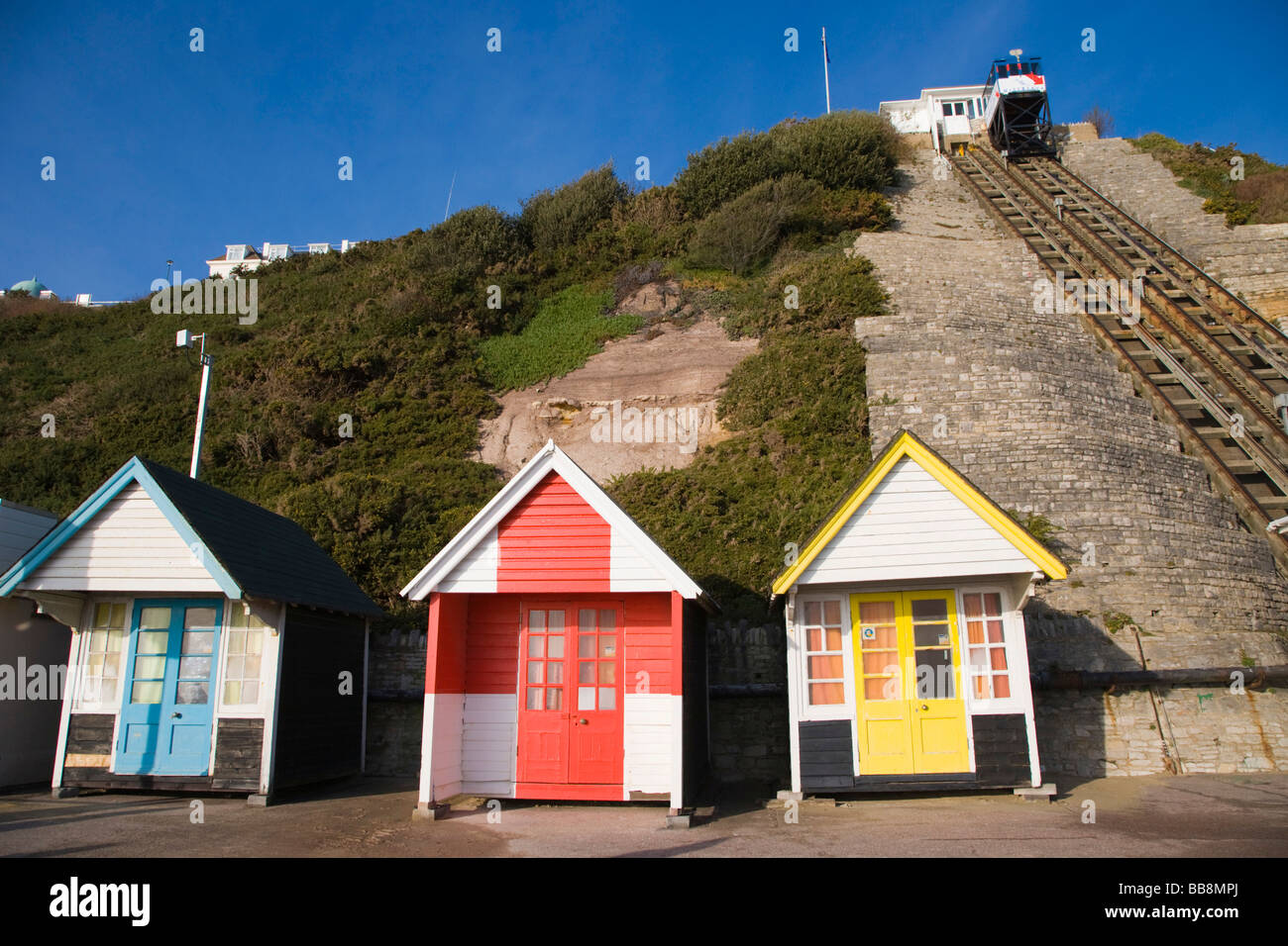 West cliff lift bournemouth hi-res stock photography and images - Alamy