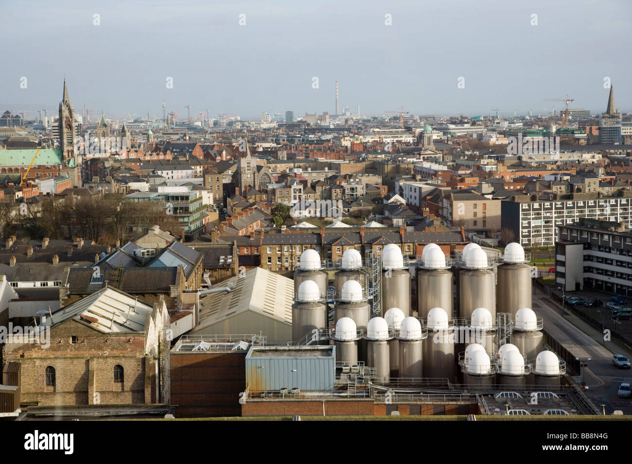 Gravity Bar Panorama, Guinness Storehouse, Dublin, Ireland Stock Photo ...