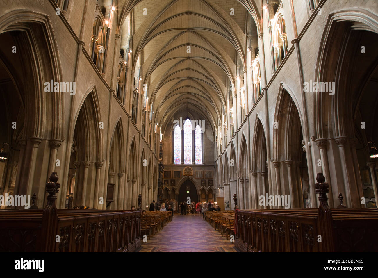 Cathedral dublin interior hi-res stock photography and images - Alamy
