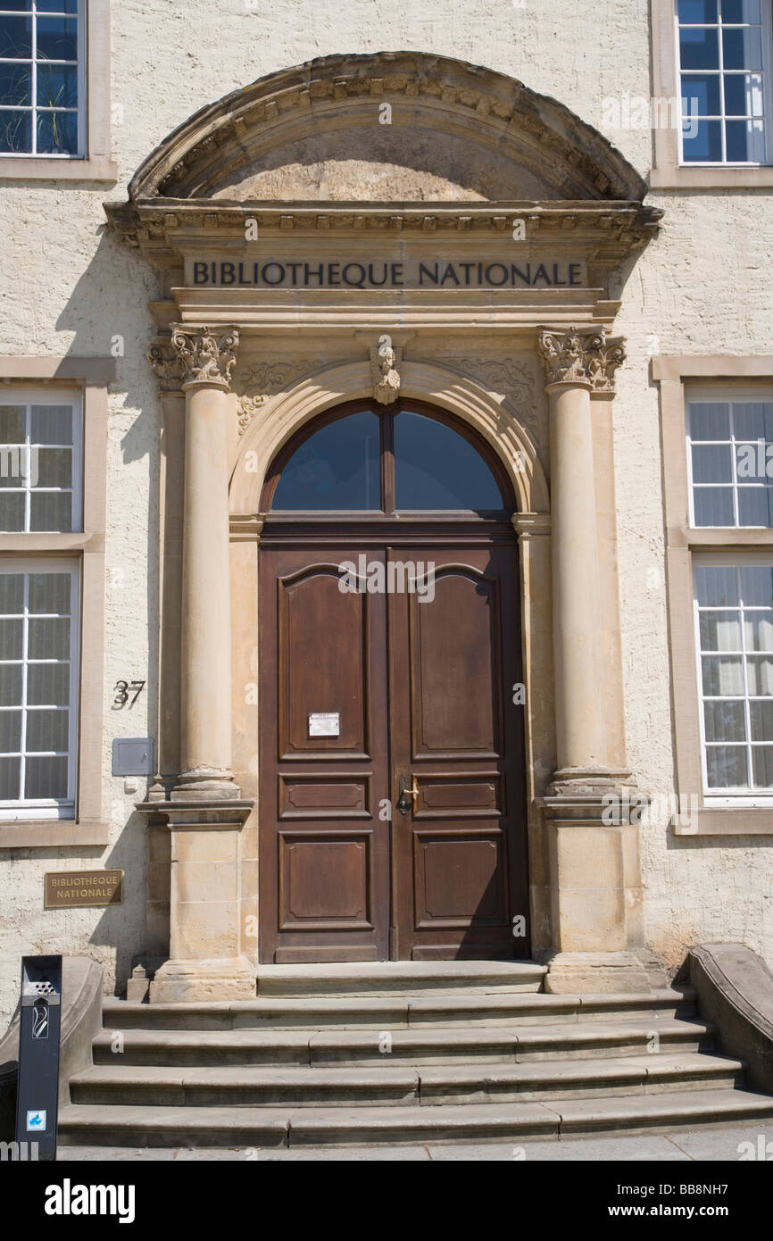 National library entry hi-res stock photography and images - Alamy