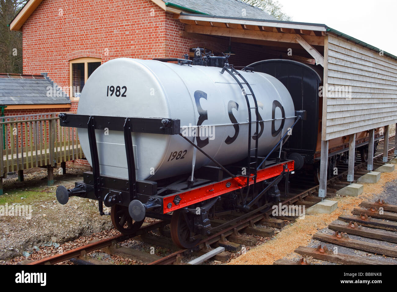 Holt Station on the "North Norfolks" "Poppy Line" railway, Norfolk ...