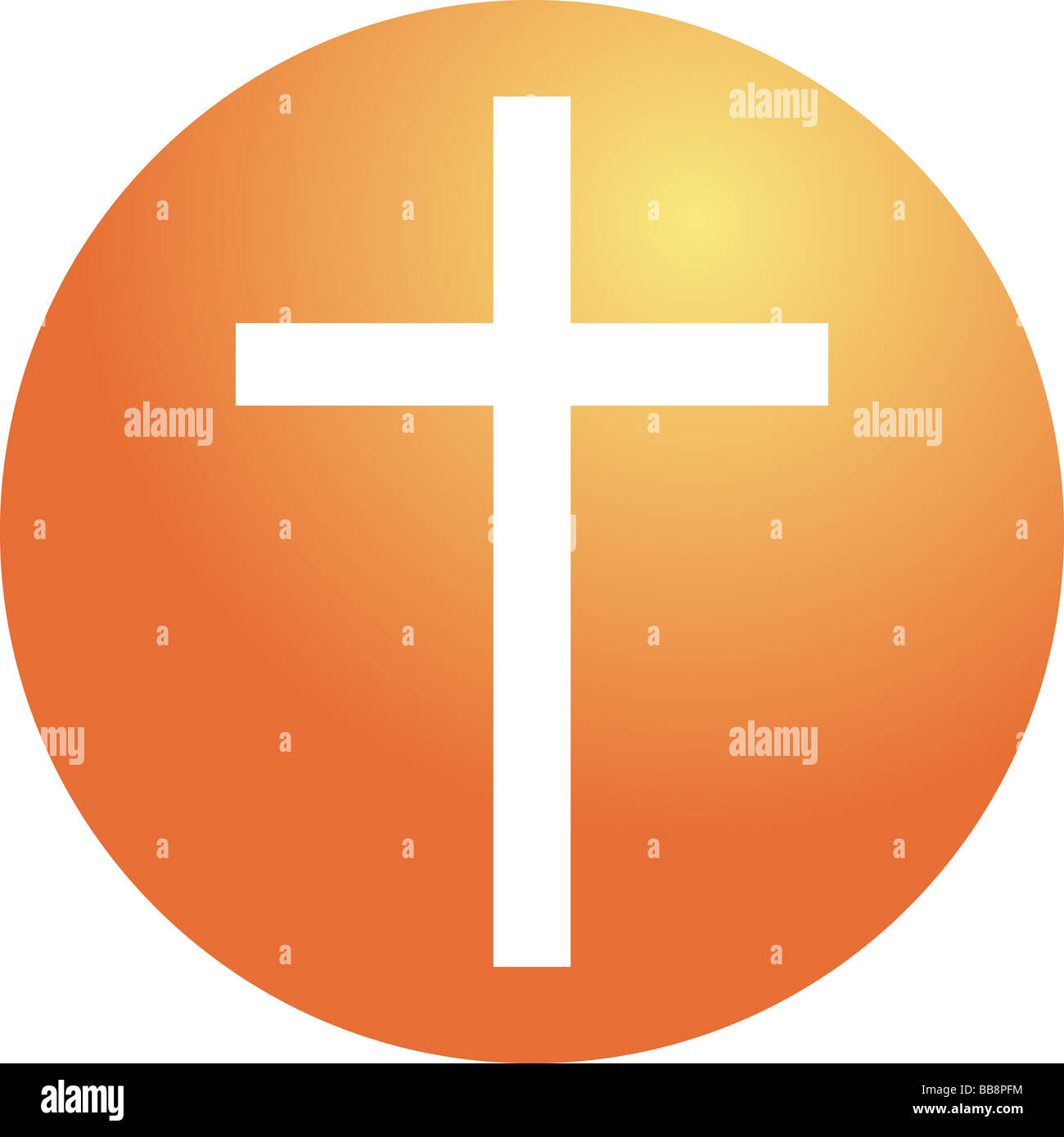 Christian church cross religious spiritual symbol illustration Stock ...