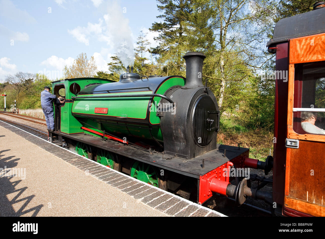 Holt Station on the "North Norfolks" "Poppy Line" railway, Norfolk ...