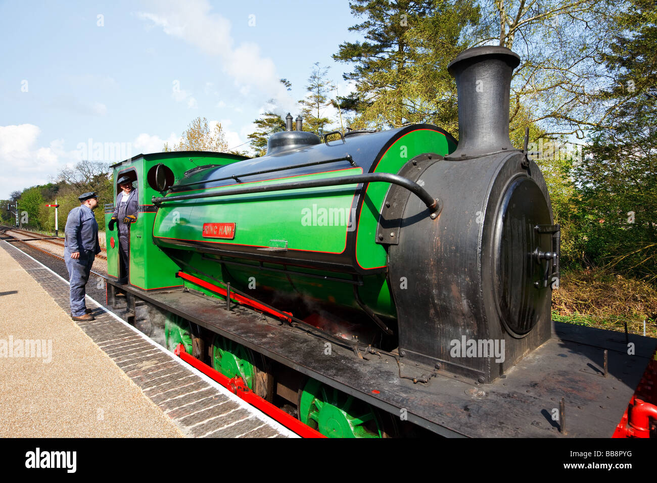 Holt Station on the "North Norfolks" "Poppy Line" railway, Norfolk ...