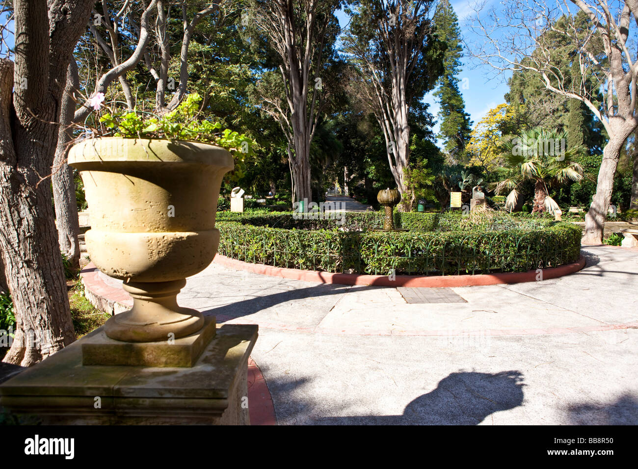 San Anton Gardens and Palace between the towns of Attard and Balzan ...