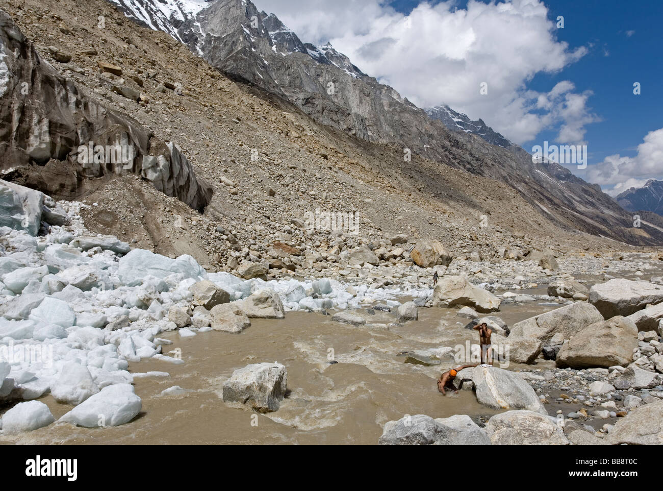Glaciar Gomukh Gangotri