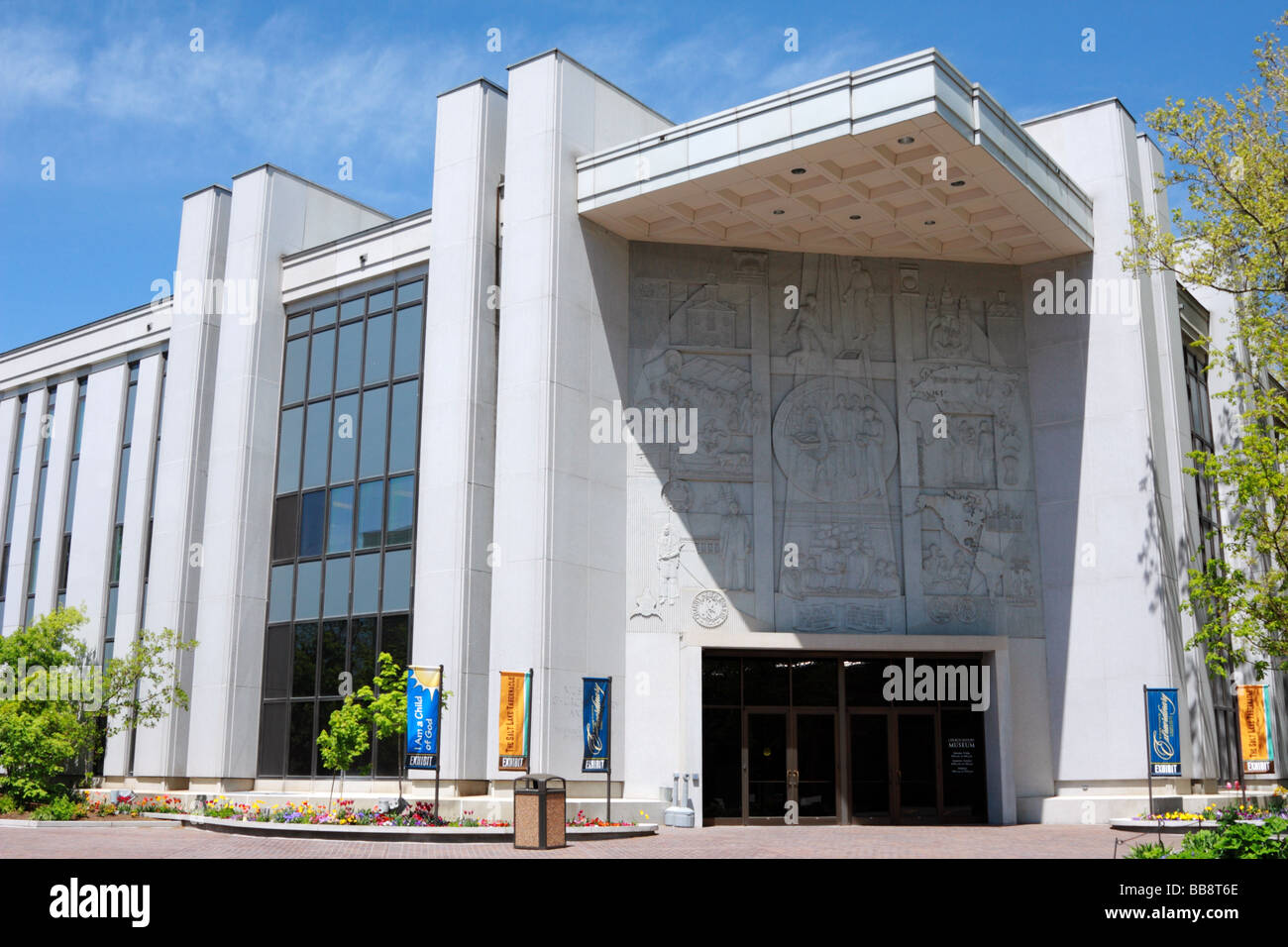 Church History Museum in Salt Lake City Utah USA Stock Photo - Alamy