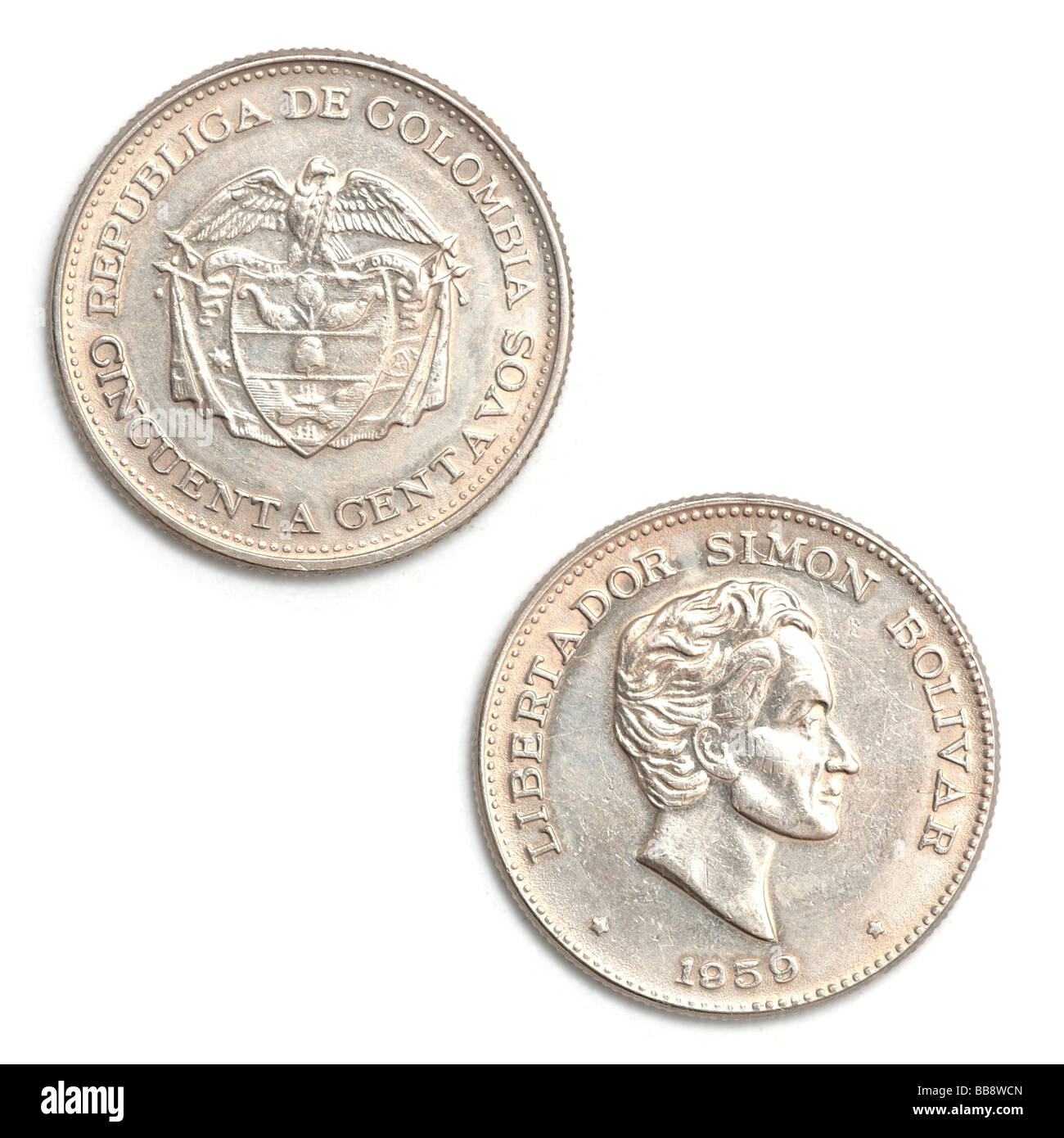 Colombian Coins High Resolution Stock Photography and Images - Alamy