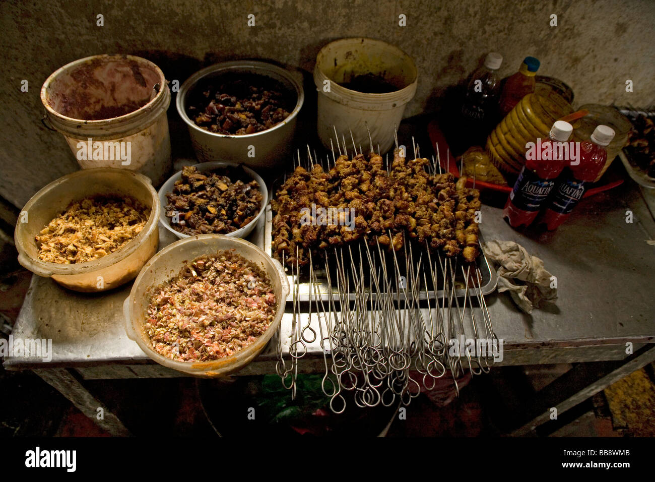Food available at a dog meat restaurant in Hanoi Vietnam regarded as a ...