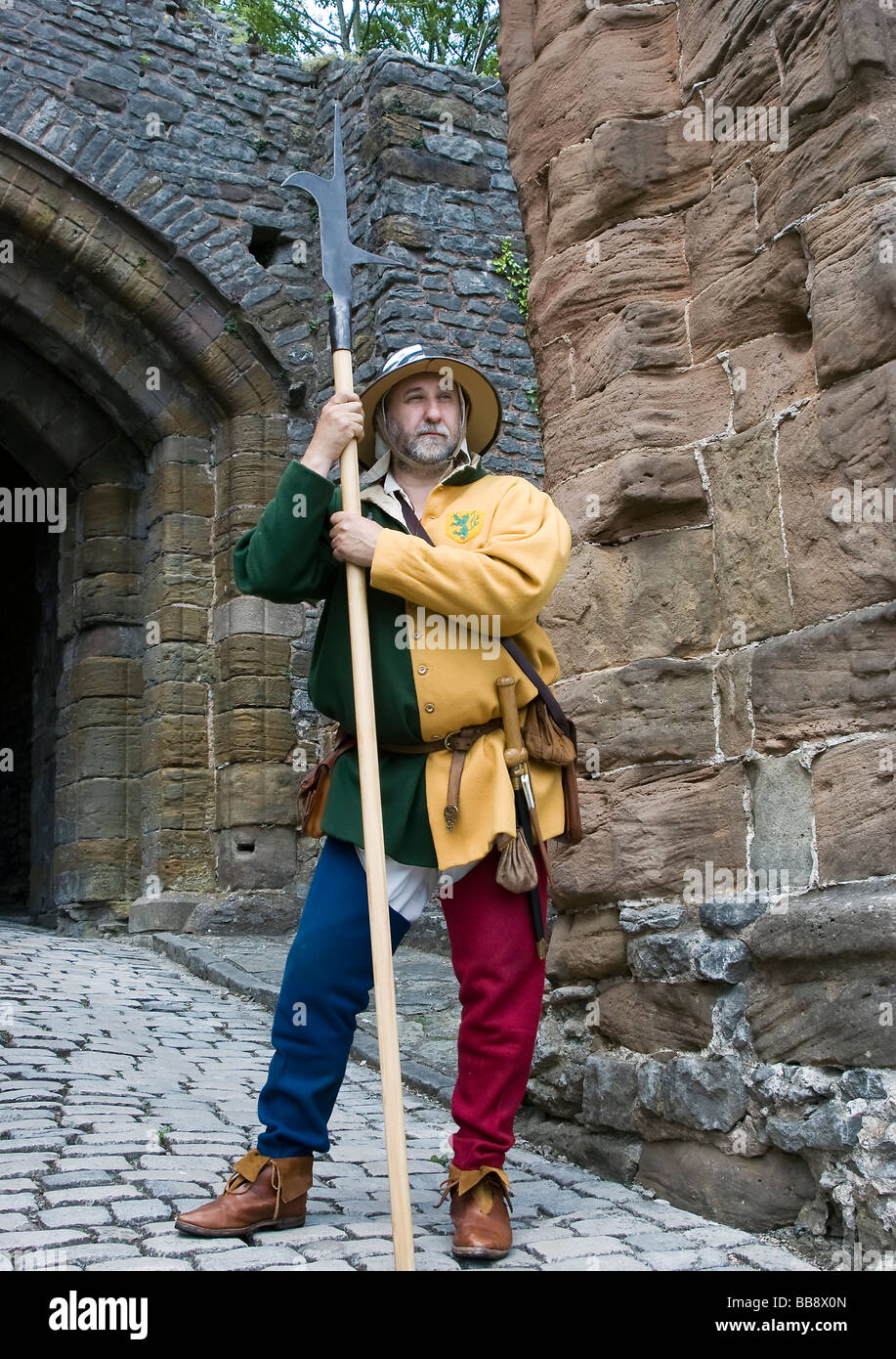 Soldier guarding the entrance to Dudley Castle, The Friends of Dudley ...