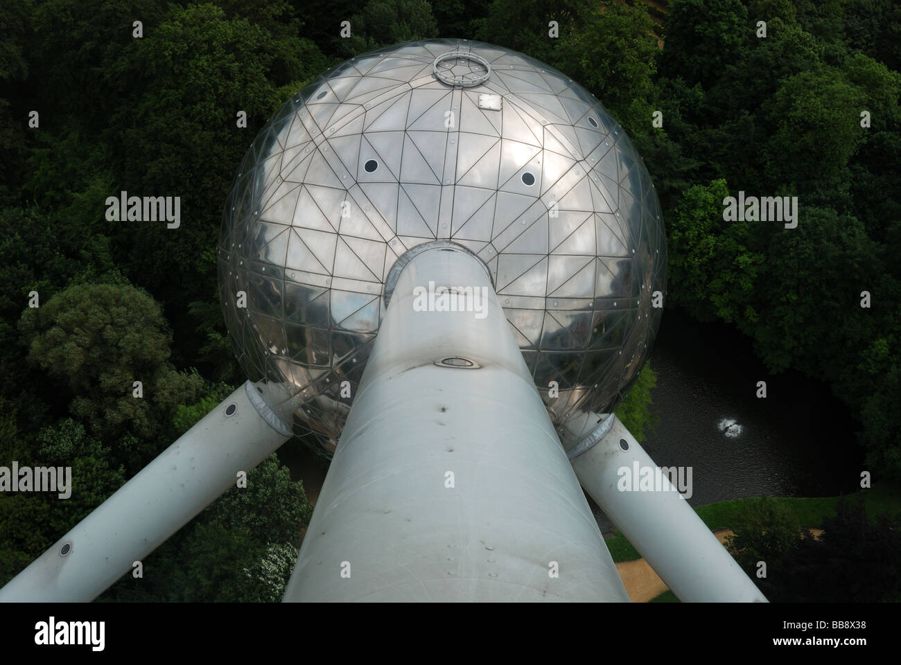 The Atomium monument in Brussels Stock Photo - Alamy