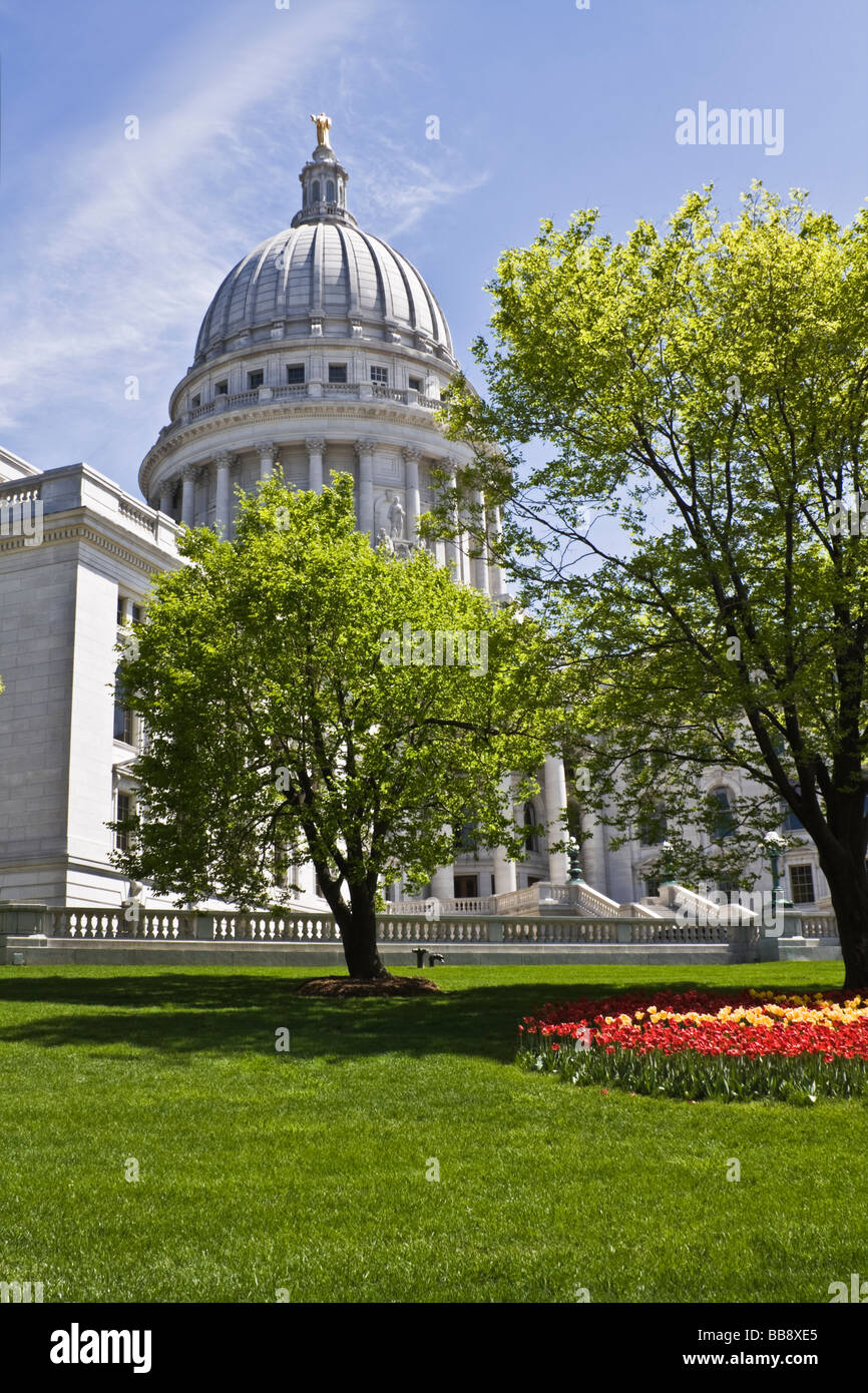 State Capitol of Wisconsin in Madison Stock Photo - Alamy