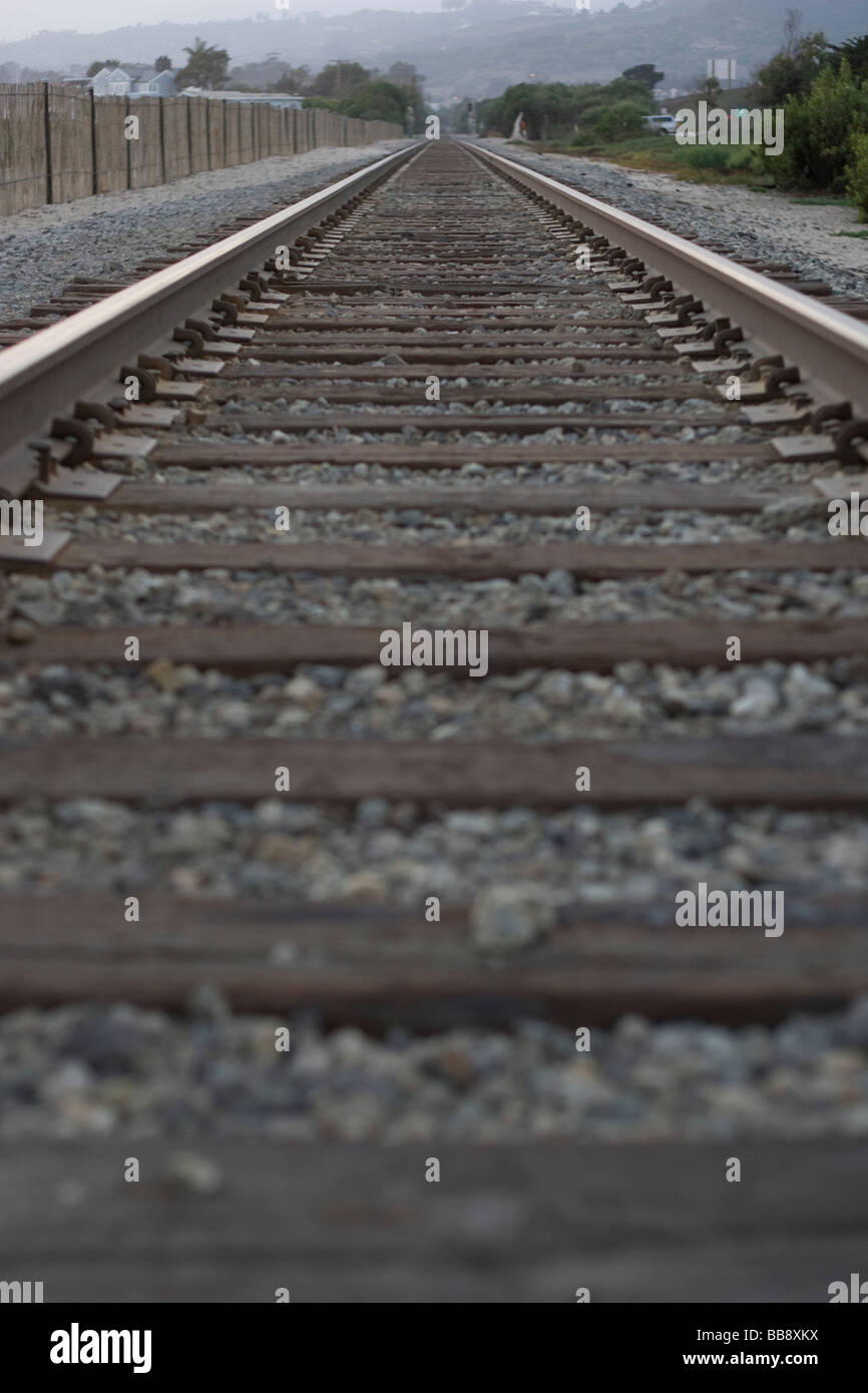 Rail road tracks hi-res stock photography and images - Alamy