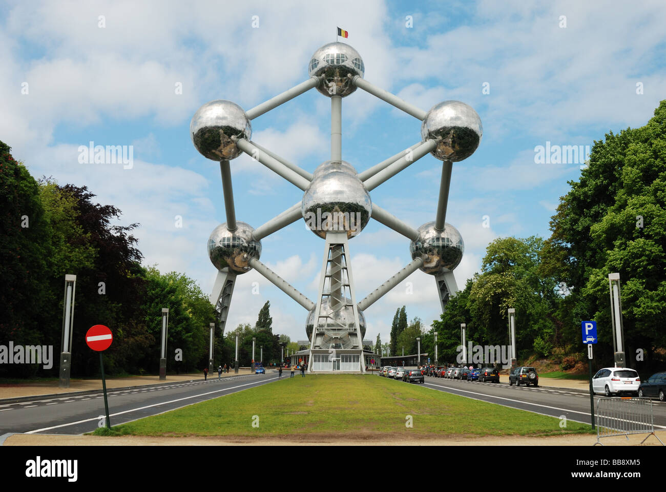The Atomium monument in Brussels Stock Photo - Alamy