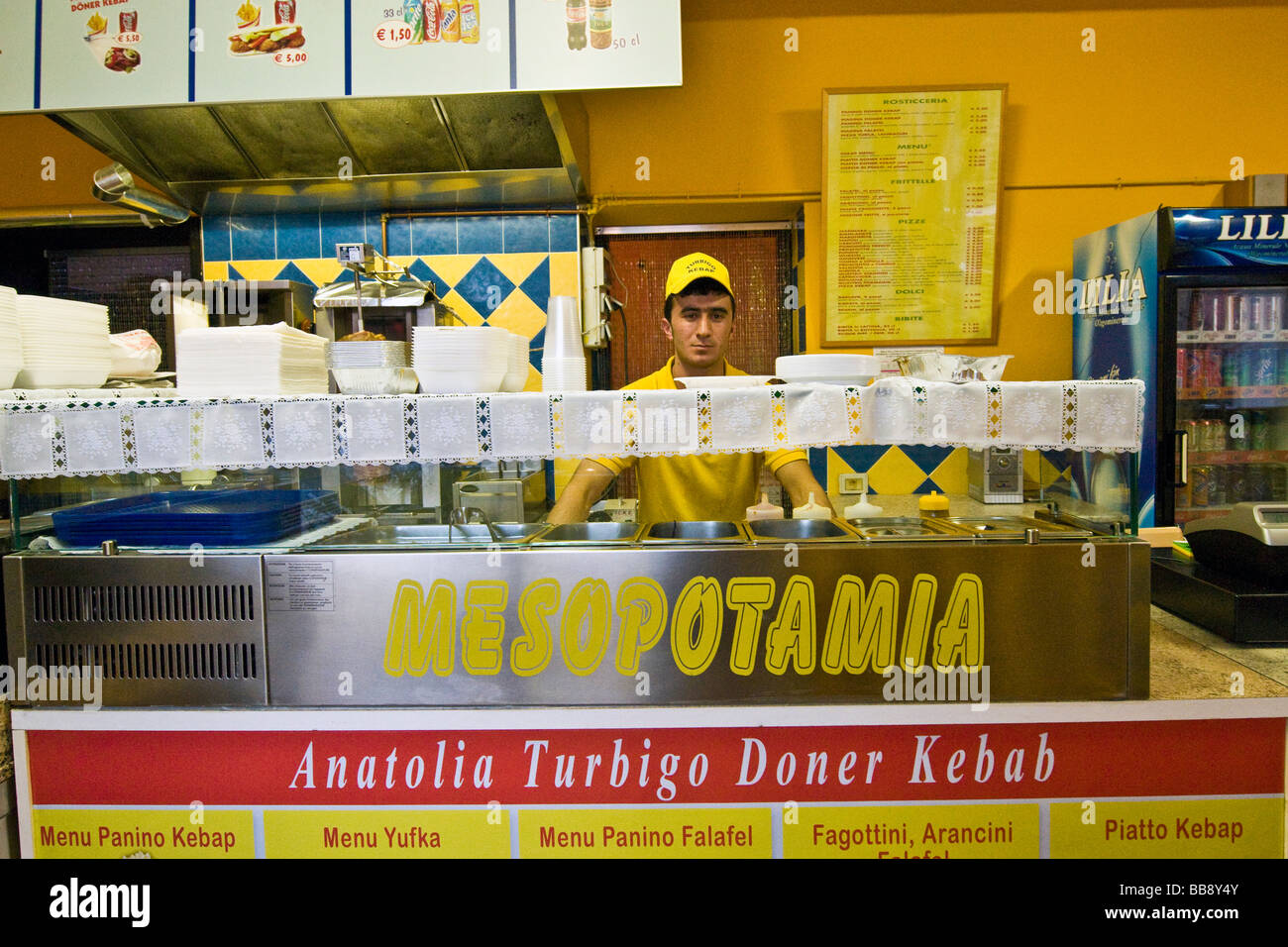Kebab shop sign hi-res stock photography and images - Alamy