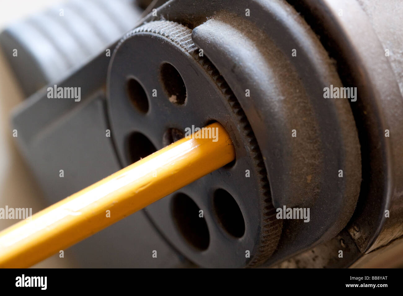 Pencil sharpener office tool hi-res stock photography and images - Alamy