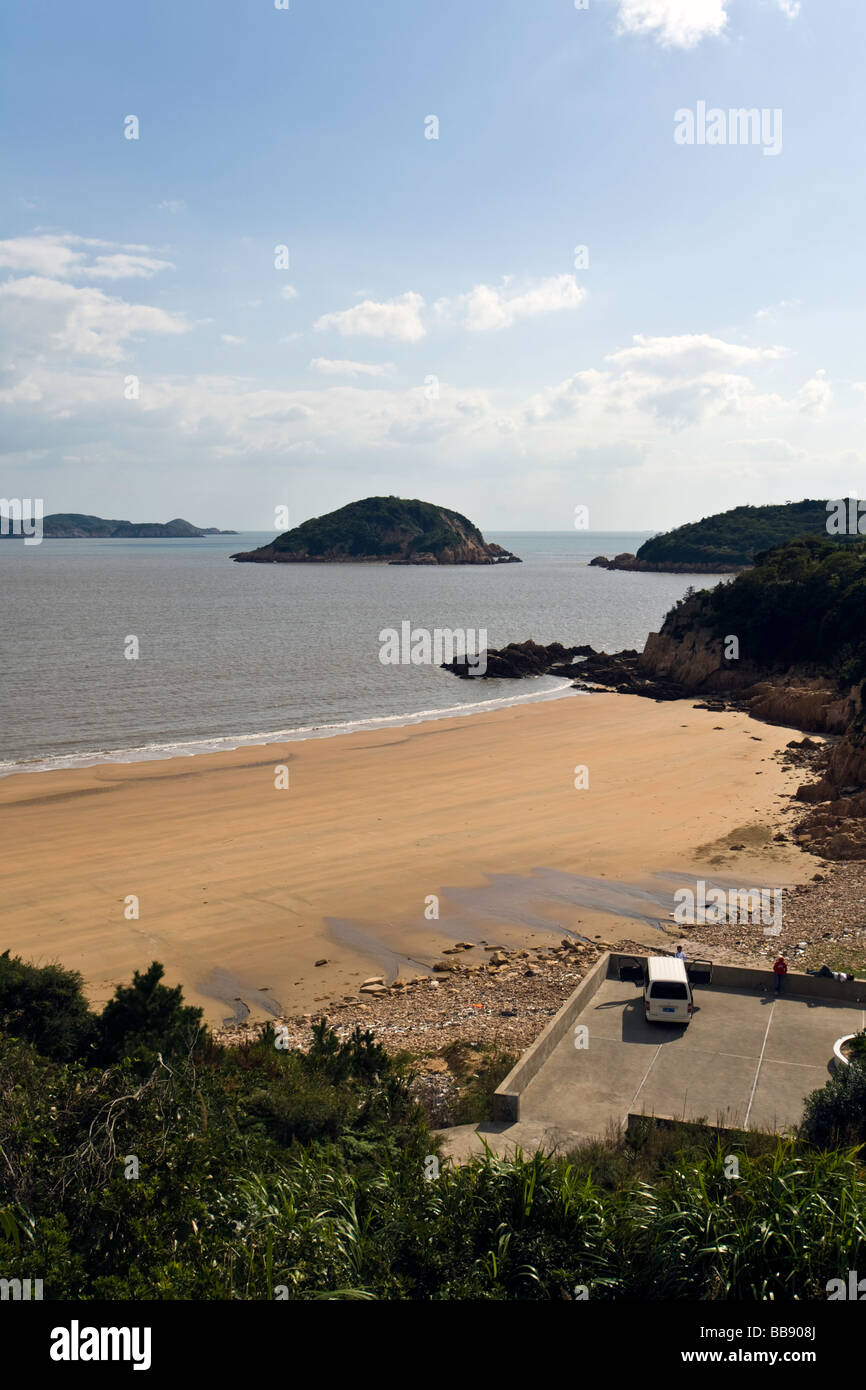 China Zhejiang Prefecture, Zhoushan Island. Beach, islands Stock Photo ...