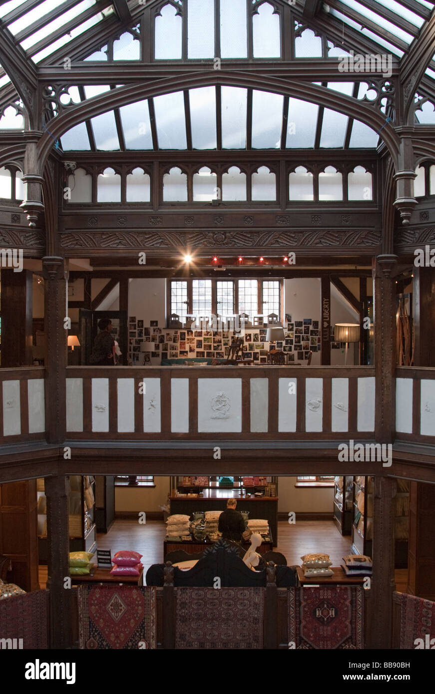 Liberty Department Store London Stock Photo - Alamy