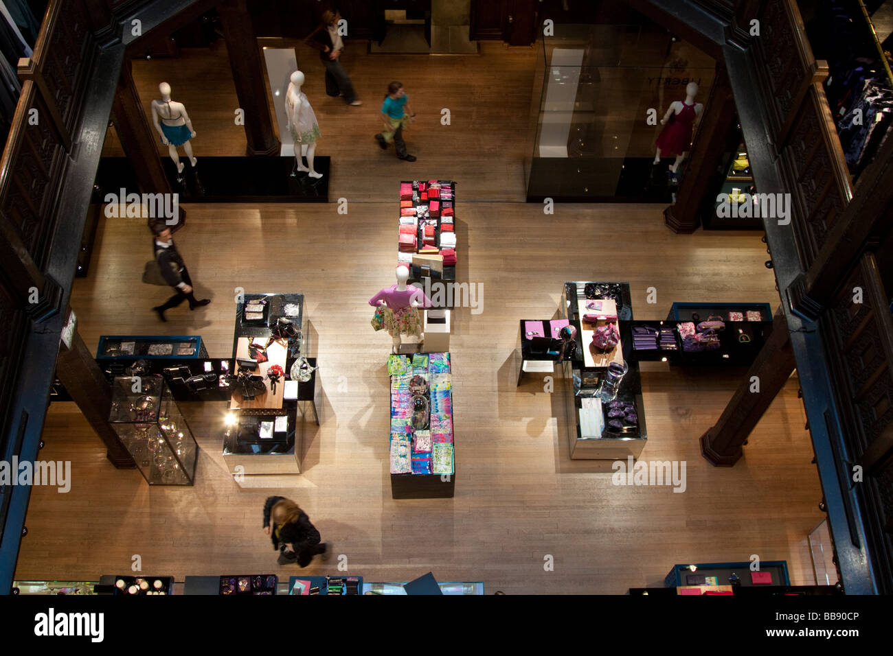 Liberty Department Store Shop London High Resolution Stock Photography ...