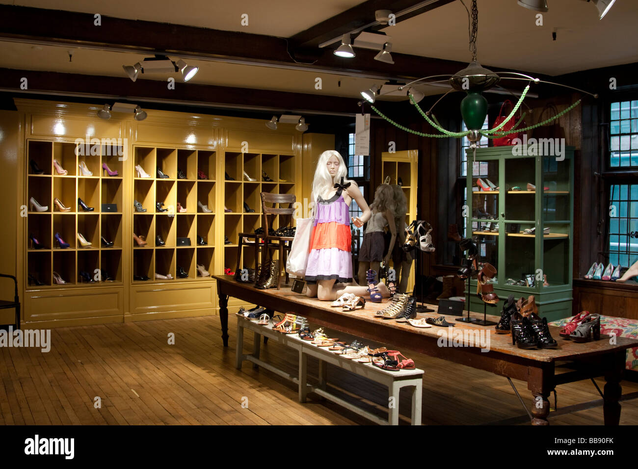 Liberty Department Store Shop London High Resolution Stock Photography ...