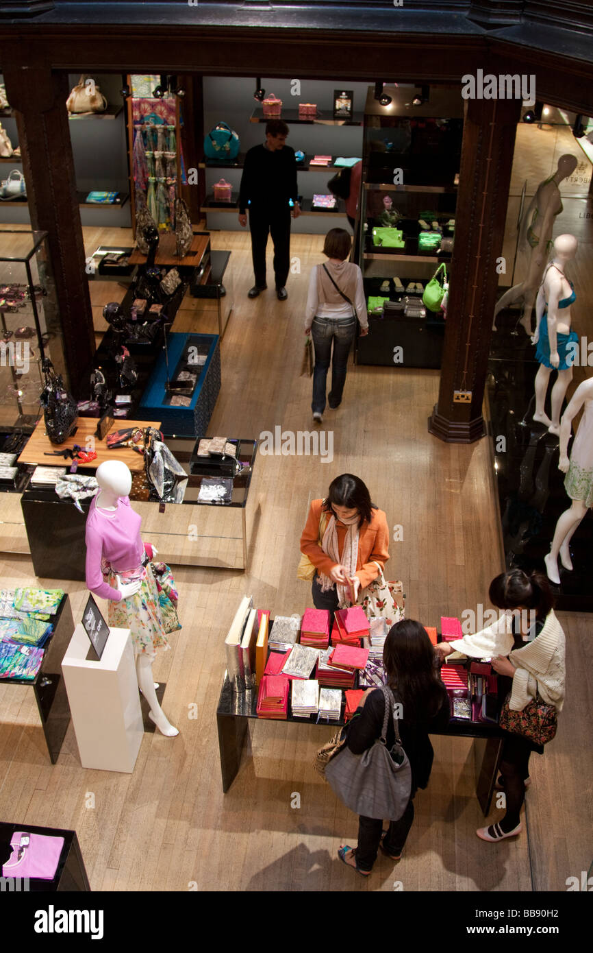 Liberty Department Store London Stock Photo - Alamy