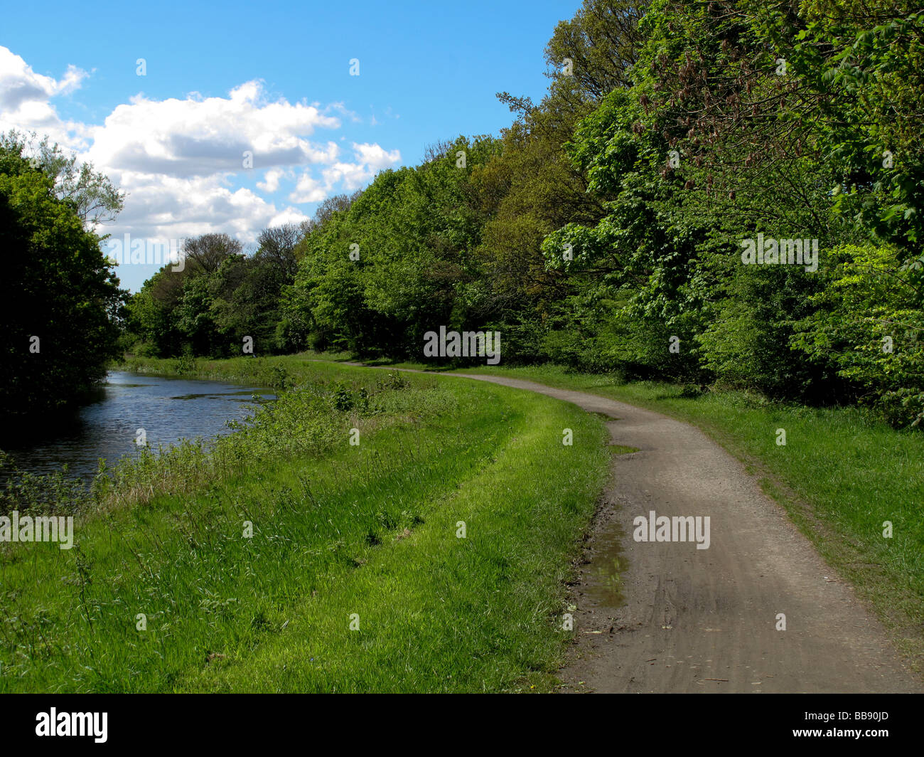 Forth and Clyde canal Bishopbriggs Stock Photo - Alamy