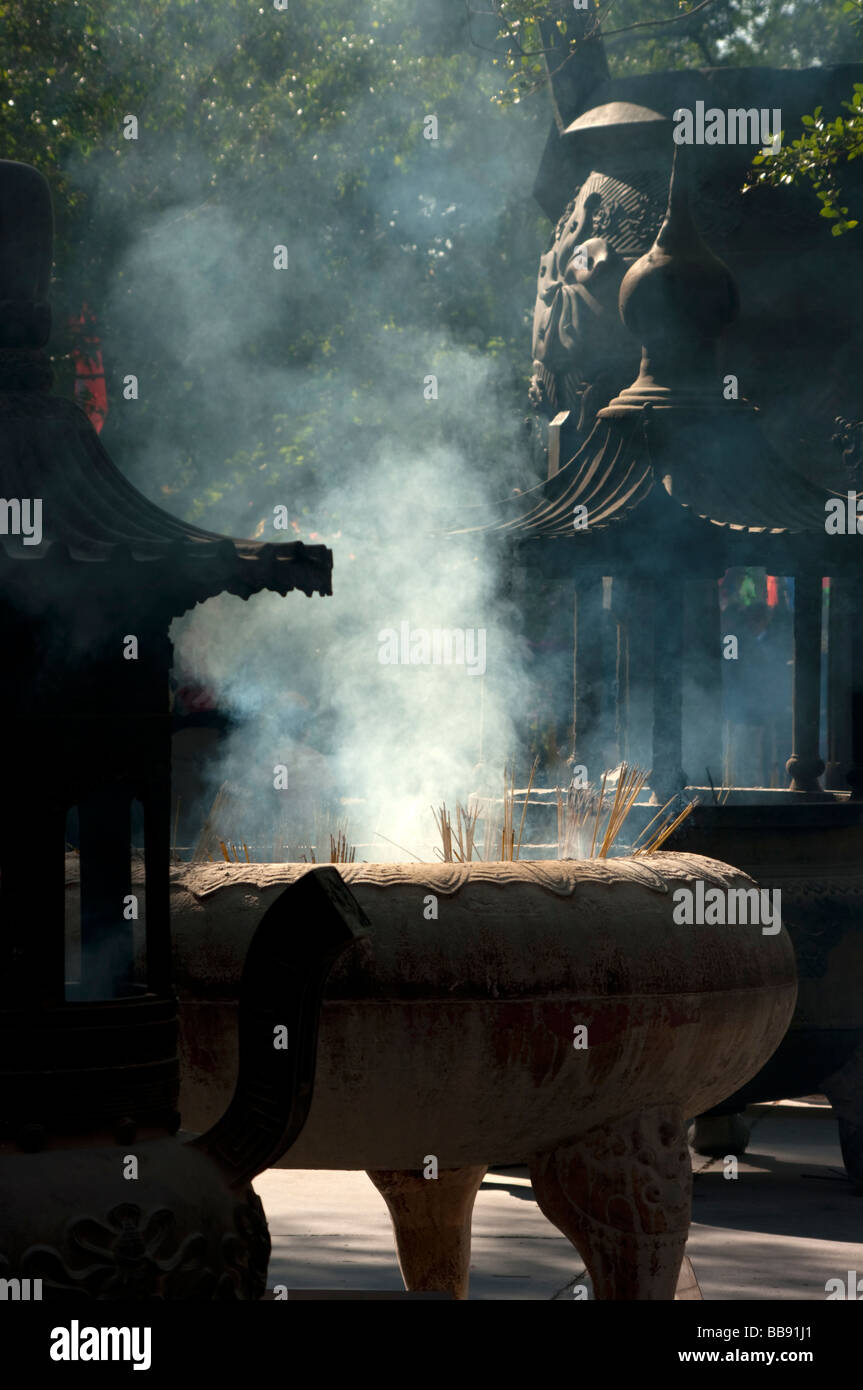asia china hong kong Lantau Po Lin monastery urn 2008 Stock Photo - Alamy