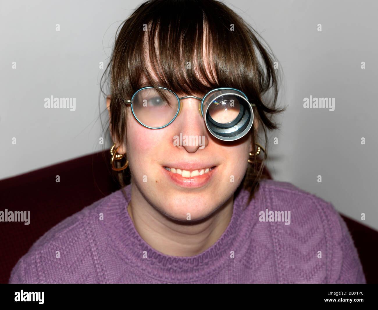Bioptic Telescope Glasses Stock Photo - Alamy