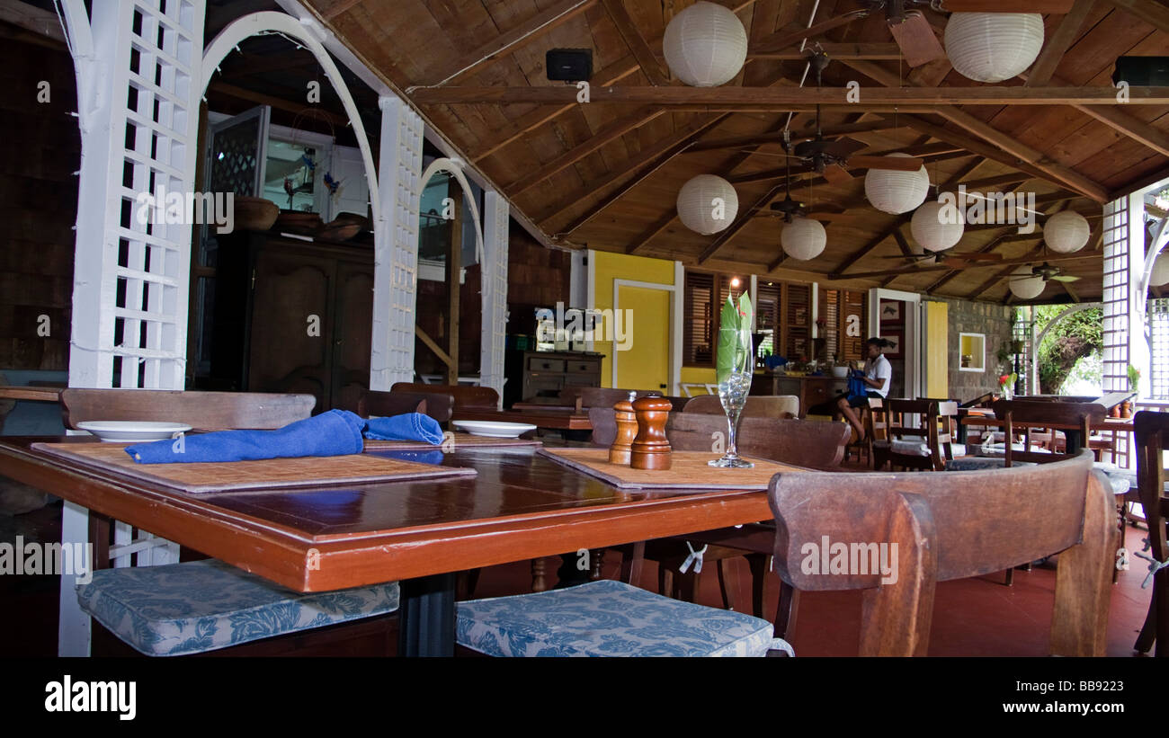 Nevis caribbean dining hi-res stock photography and images - Alamy