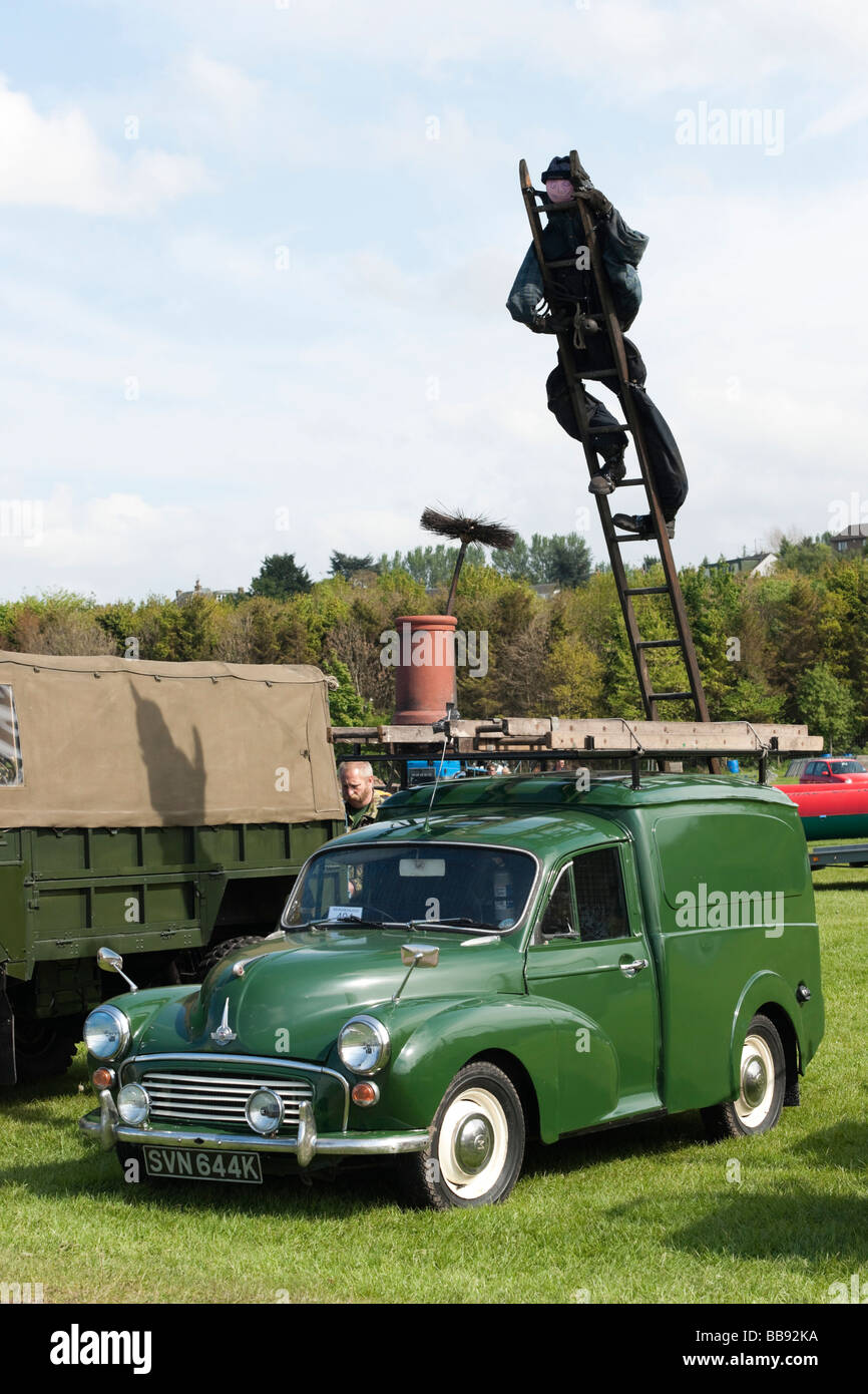 Borders Vintage Tractor Show 2009 Union Showground Kelso Scotland sweep ...