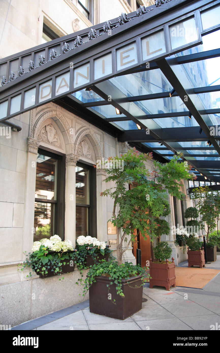 Daniel an exclusive restaurant on the Uppers East Side of Manhattan ...